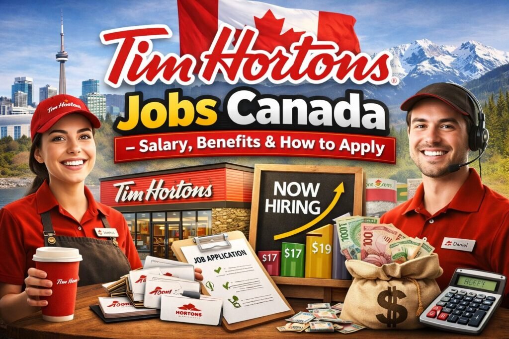 Tim Hortons Jobs Canada 2026: Salary, Benefits, How to Apply